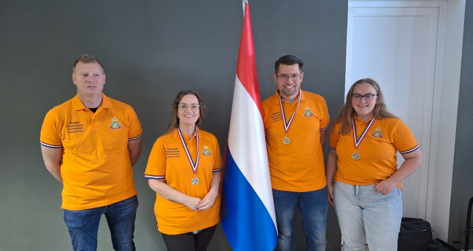 Huldiging Nederlandse Kampioenen 2025 · KNKB Kegelbond